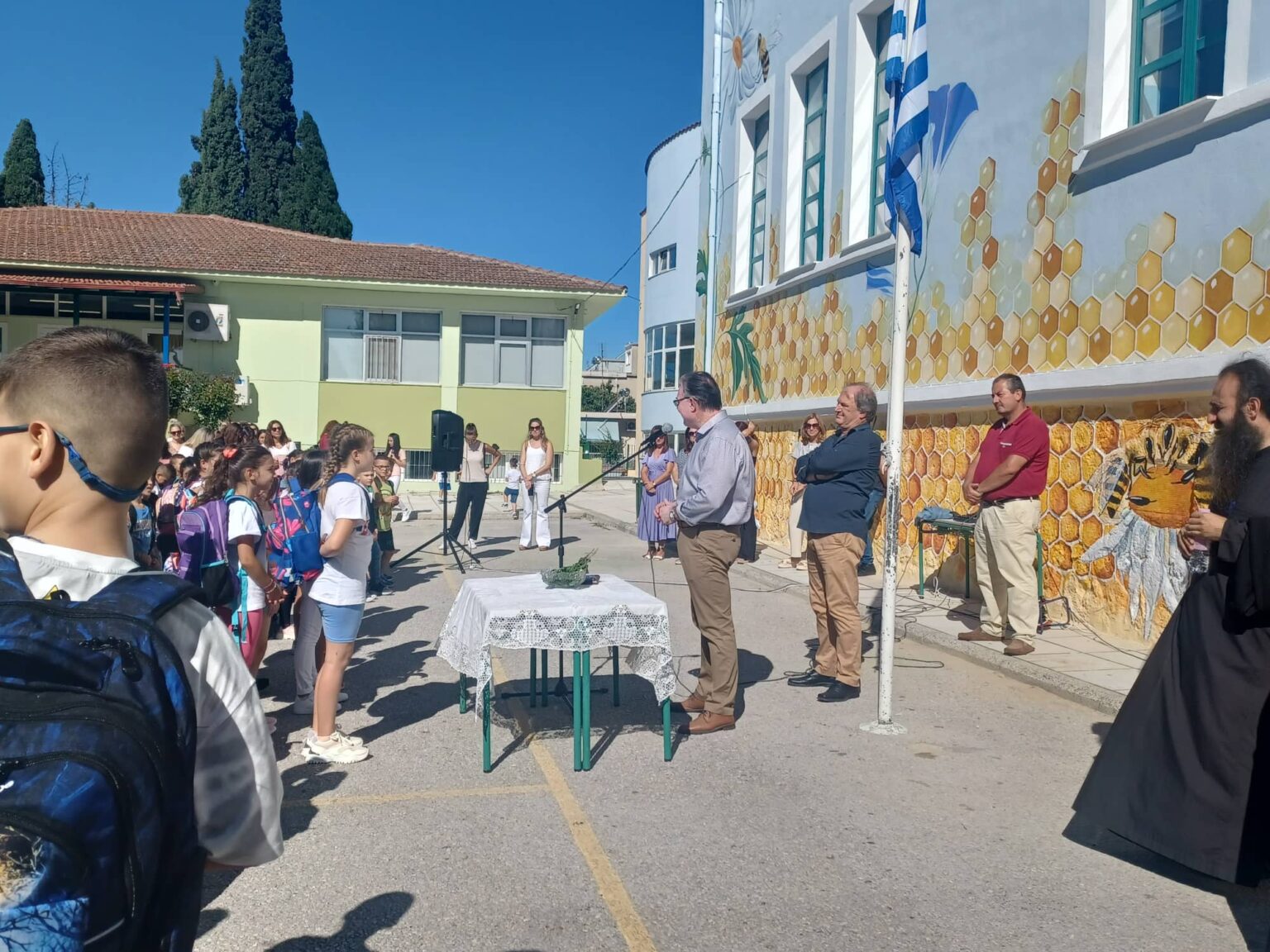 Κοντά στους μαθητές και τις μαθήτριες ο Δήμαρχος Χαλκηδόνος
