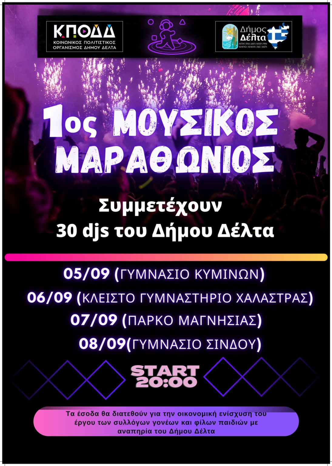 1ος Μουσικός Μαραθώνιος Δήμου Δέλτα