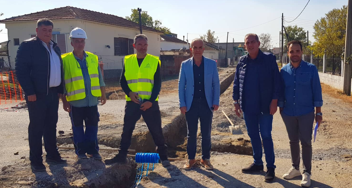 Νέο δίκτυο ύδρευσης αποκτούν τα Κύμινα τα Νέα Μάλγαρα και η Χαλάστρα.