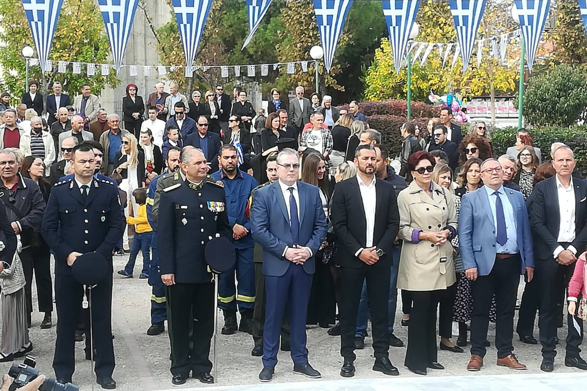 Με τη δέουσα λαμπρότητα τίμησε ο Δήμος Χαλκηδόνος την Εθνική Επέτειο ...
