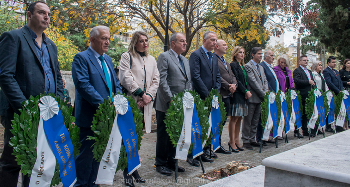 Δ. Αμπελοκήκων-Μενεμένης: Τιμήθηκε το πρωί της Κυριακής η Εθνική Αντίσταση