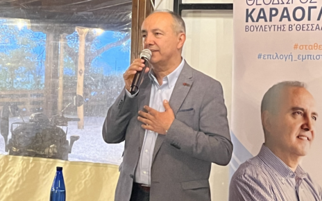 Θ. Καράογλου: Ευχές για τα Χριστούγεννα και τις γιορτές